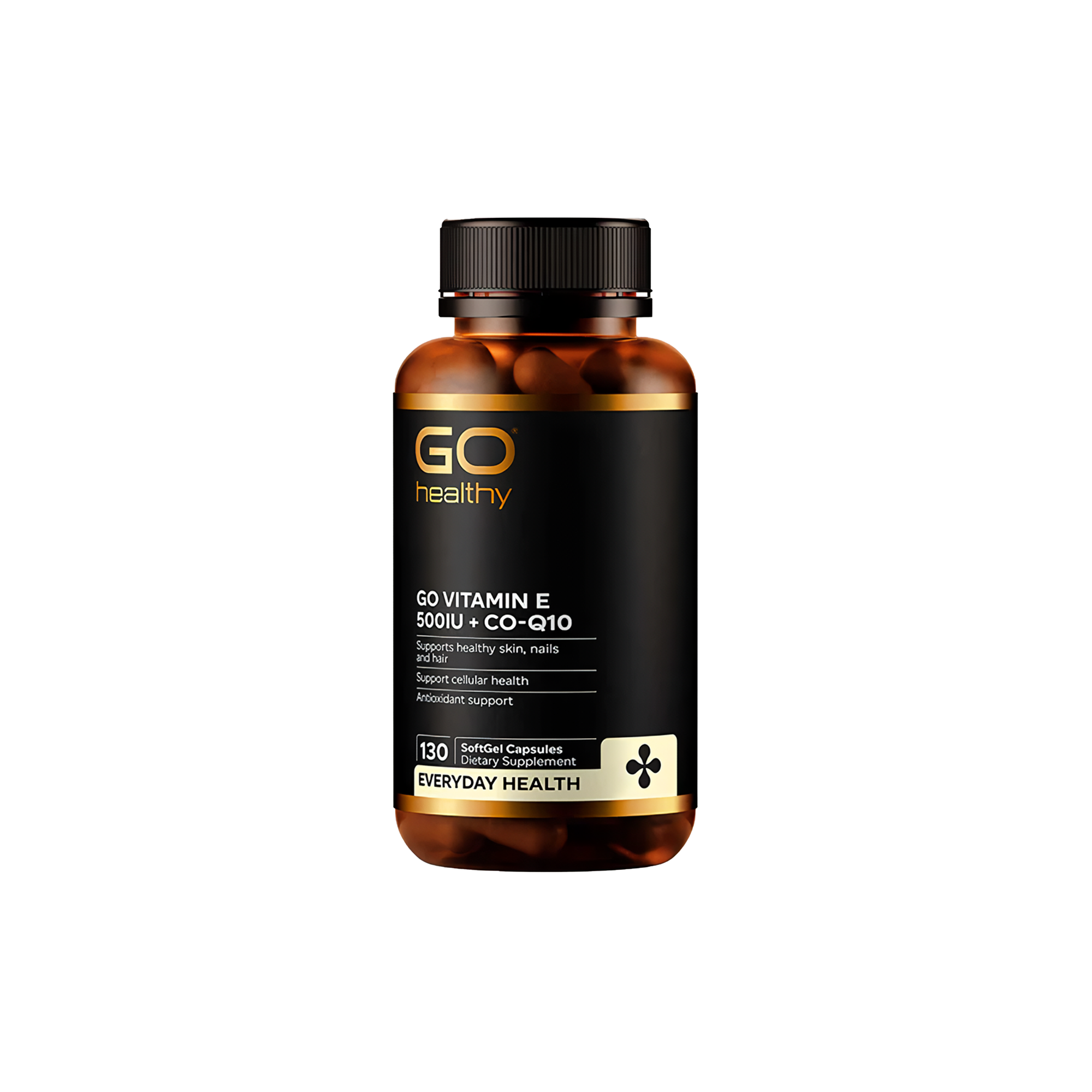 GO Healthy Go Vitamin E 500IU + Co-Q10 130 Soft Gels – Health NZ